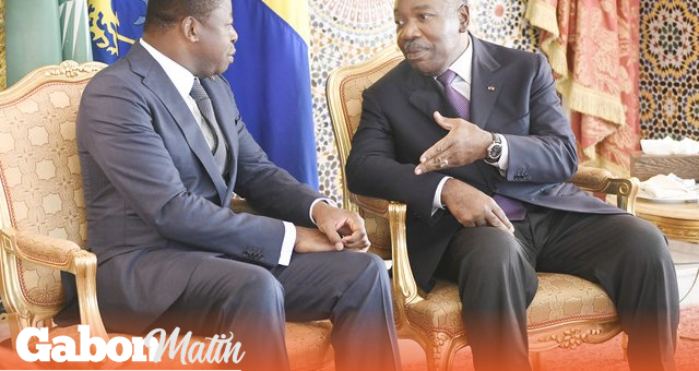 Le président togolais s'entretient avec Ali Bongo à Libreville - Gabon ...