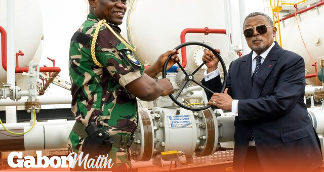Le général Brice Clotaire Oligui Nguema inaugure l’usine GPL de Batanga ...
