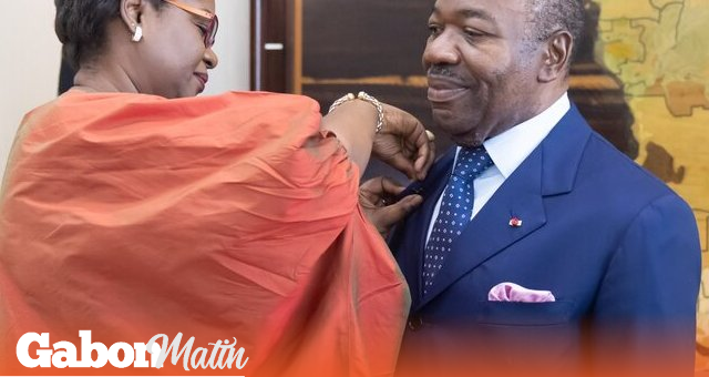 Ali Bongo reçoit la distinction HeforShe de l’ONU Femmes - Gabon Matin