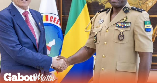Oligui Nguema devise avec deux émissaires de l'Assemblée parlementaire ...