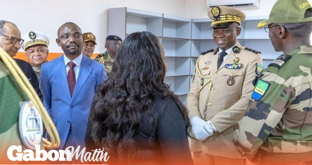Le président de la transition inaugure l'École du Prytanée militaire de Lalala - Gabon Matin